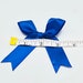 50 Royal Blue Satin Ribbon Bows, Small Size Ribbon Bow, Flower Craft ...