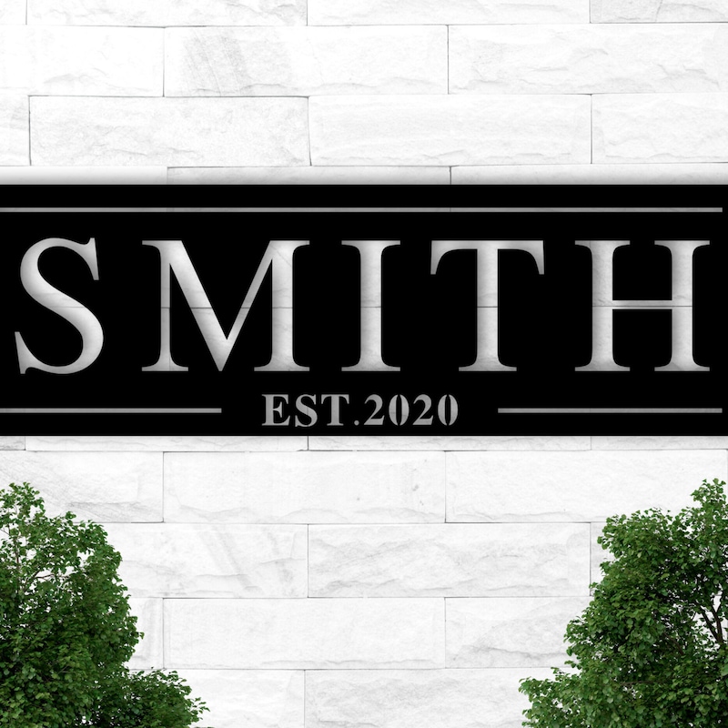 Custom Metal Sign - Etsy