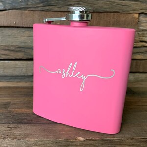 Flask for Women, Bridesmaid Gift, Custom Flask, Personalized Flask ...