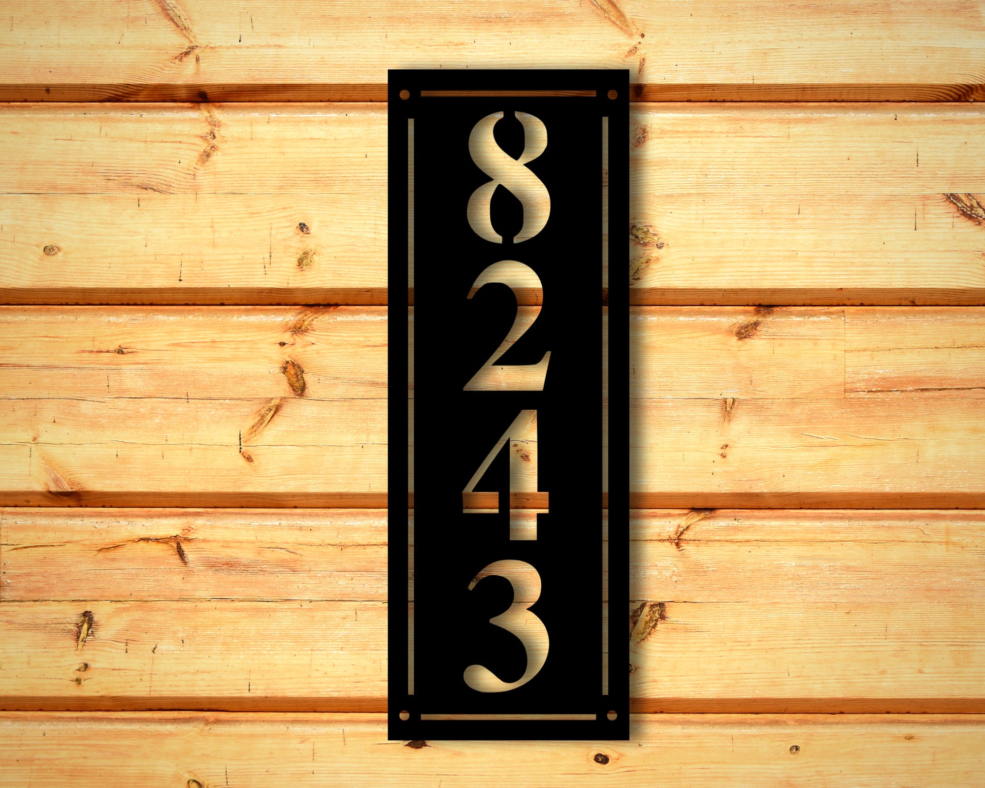 Metal Address Plaque, Metal Address Sign, Address Sign, House Numbers ...