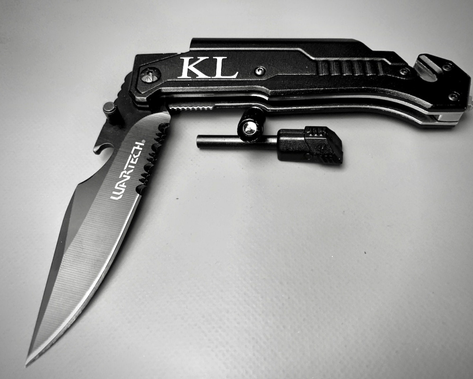 Multi Tool Pocket Knife Engraved Hunting Knife Survival | Etsy