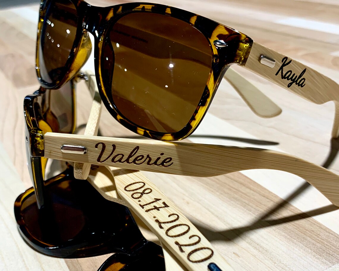 Personalized Engraved Sunglasses for Women Custom Sunglasses for ...