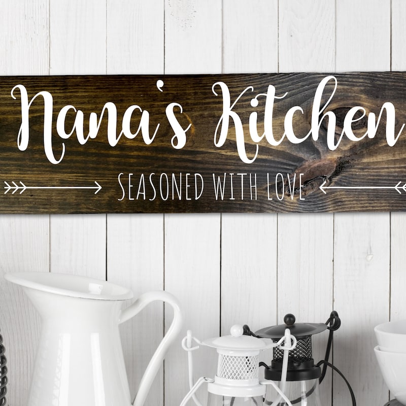Wood Kitchen Signs - Etsy