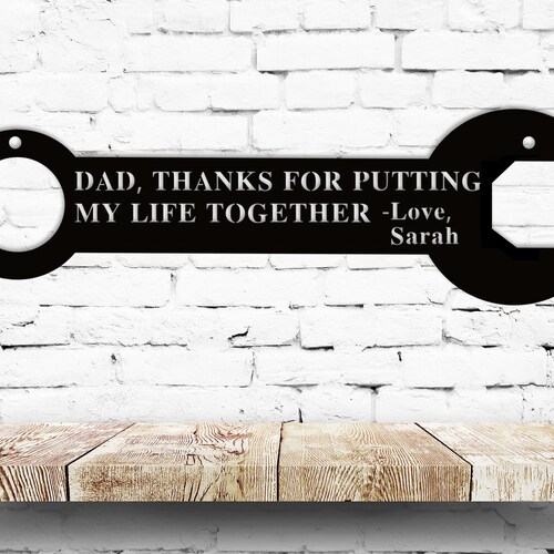 Metal Workshop Sign Personalized Garage Sign for Dad Fathers - Etsy