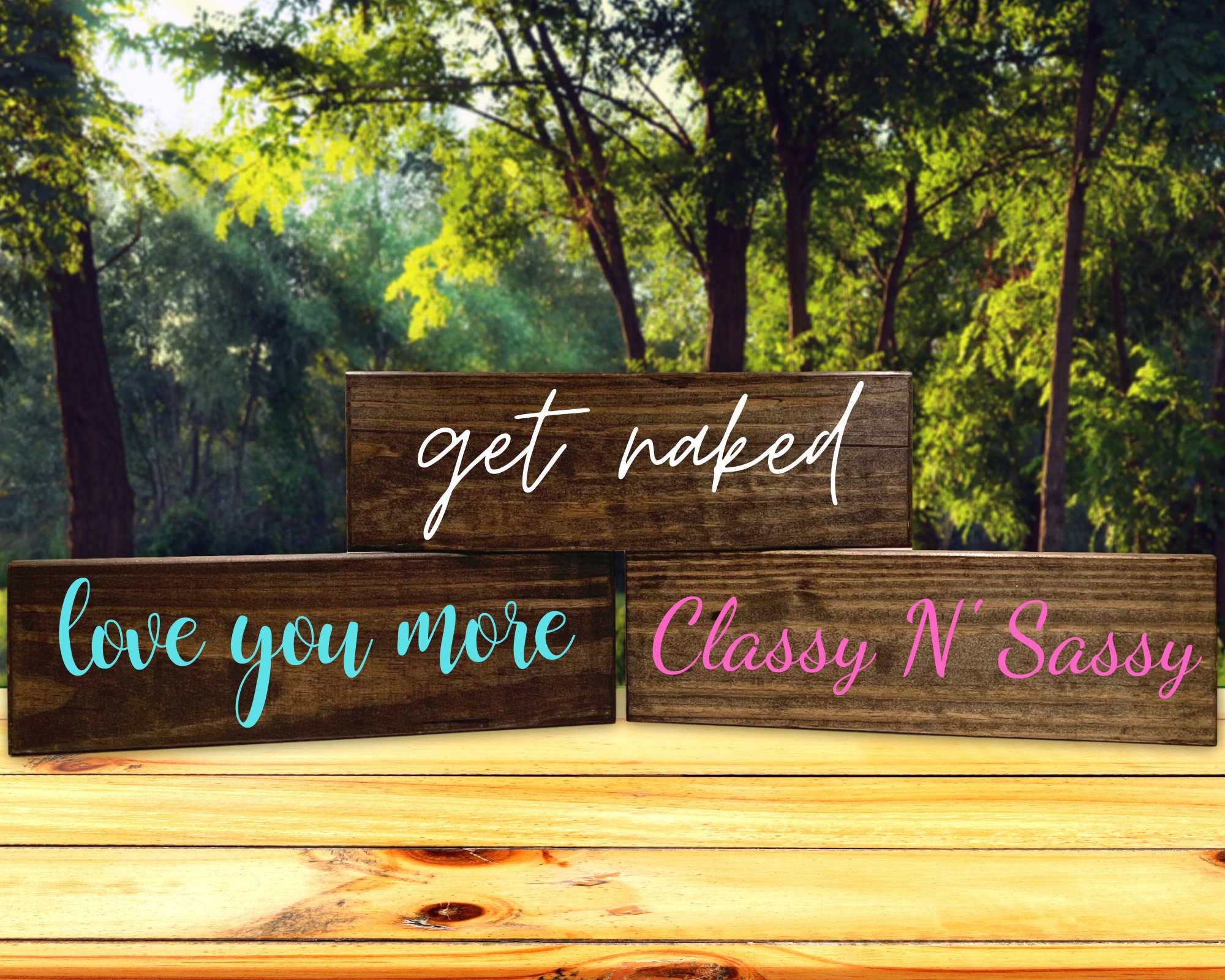 Custom Wood Signs Small Custom Wood Signs Wedding Signs - Etsy