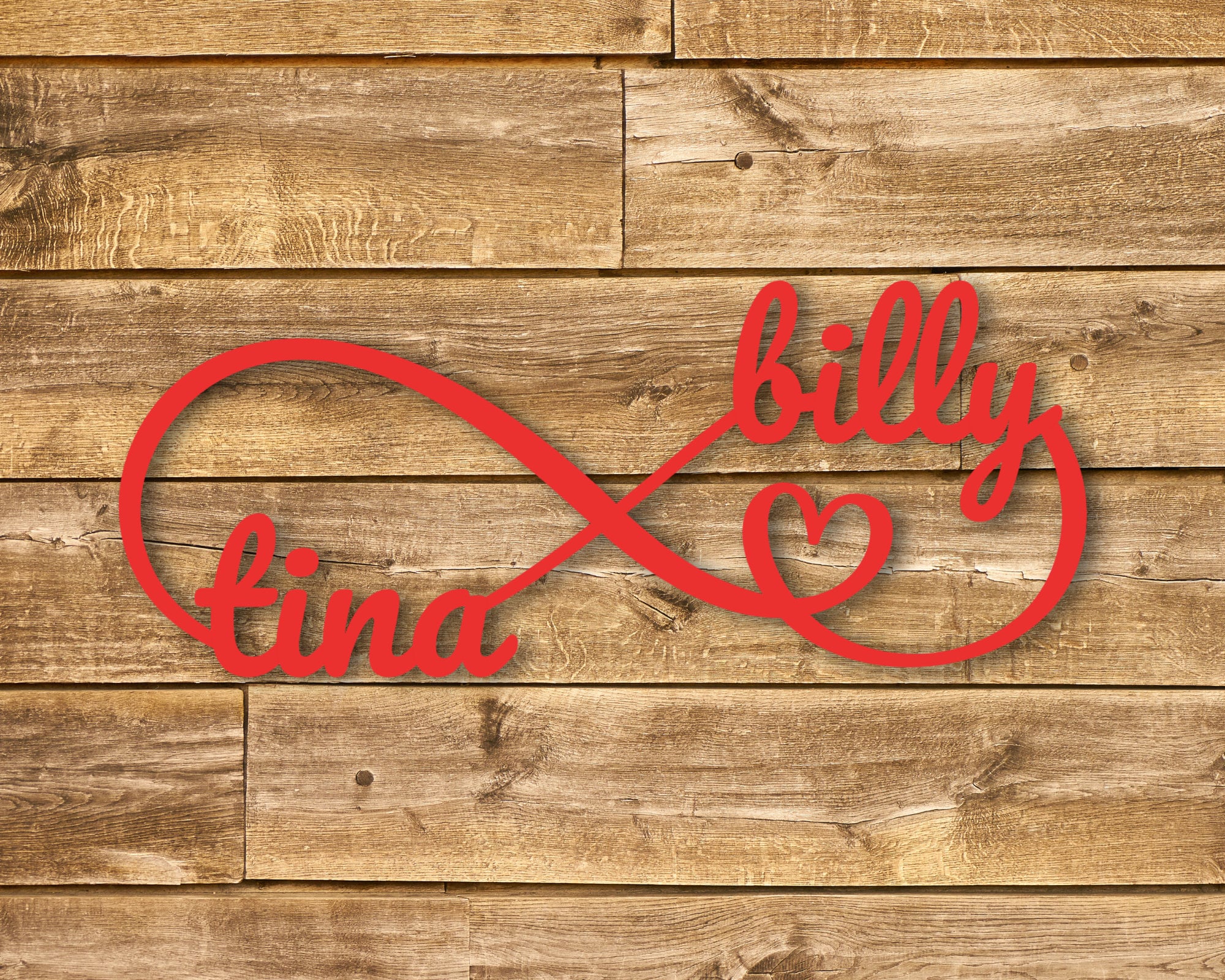 Personalized Metal Sign Infinity Sign Wall Art Name Sign - Etsy