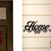 Sign That Says Home, Sign for Home, Metal Wall Art, Metal Signs, Metal ...