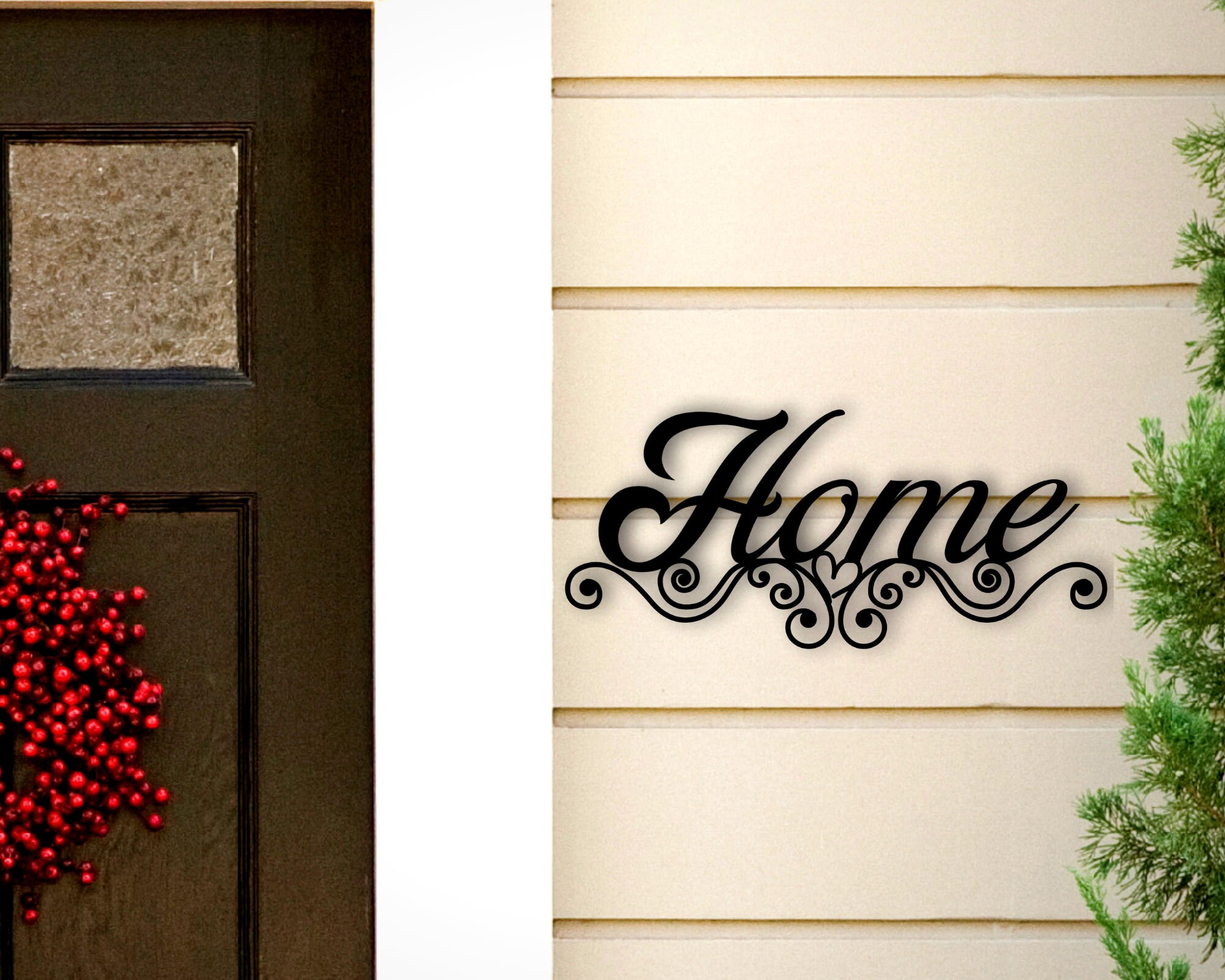 Home Metal Sign Sign for Home Metal Wall Art Metal Signs | Etsy