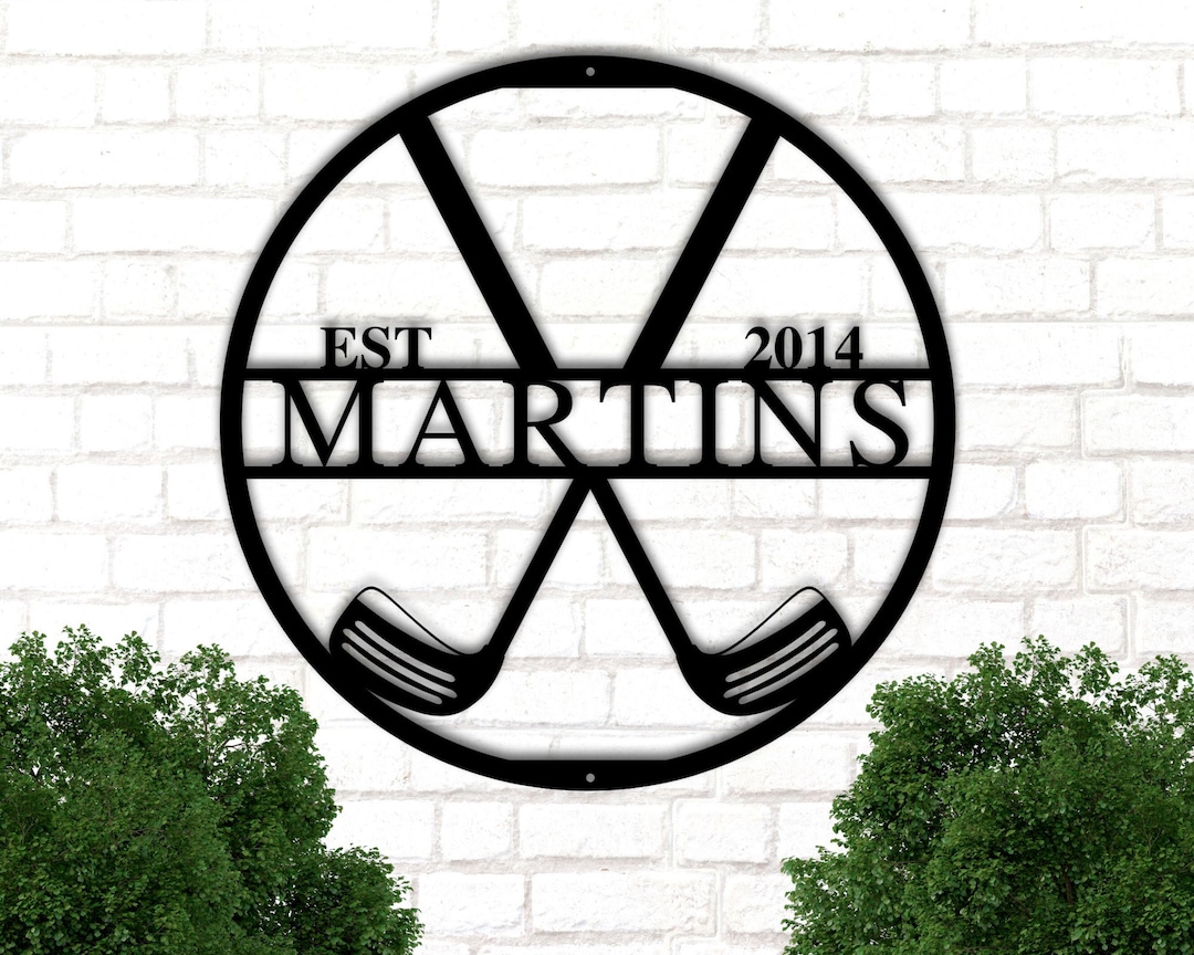 Custom Golf Metal Sign, Personalized Golf Gifts for Men, Golf Man Cave ...