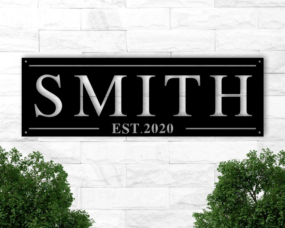 Custom Metal Sign, Metal Signs Personalized, Personalized Metal Sign ...