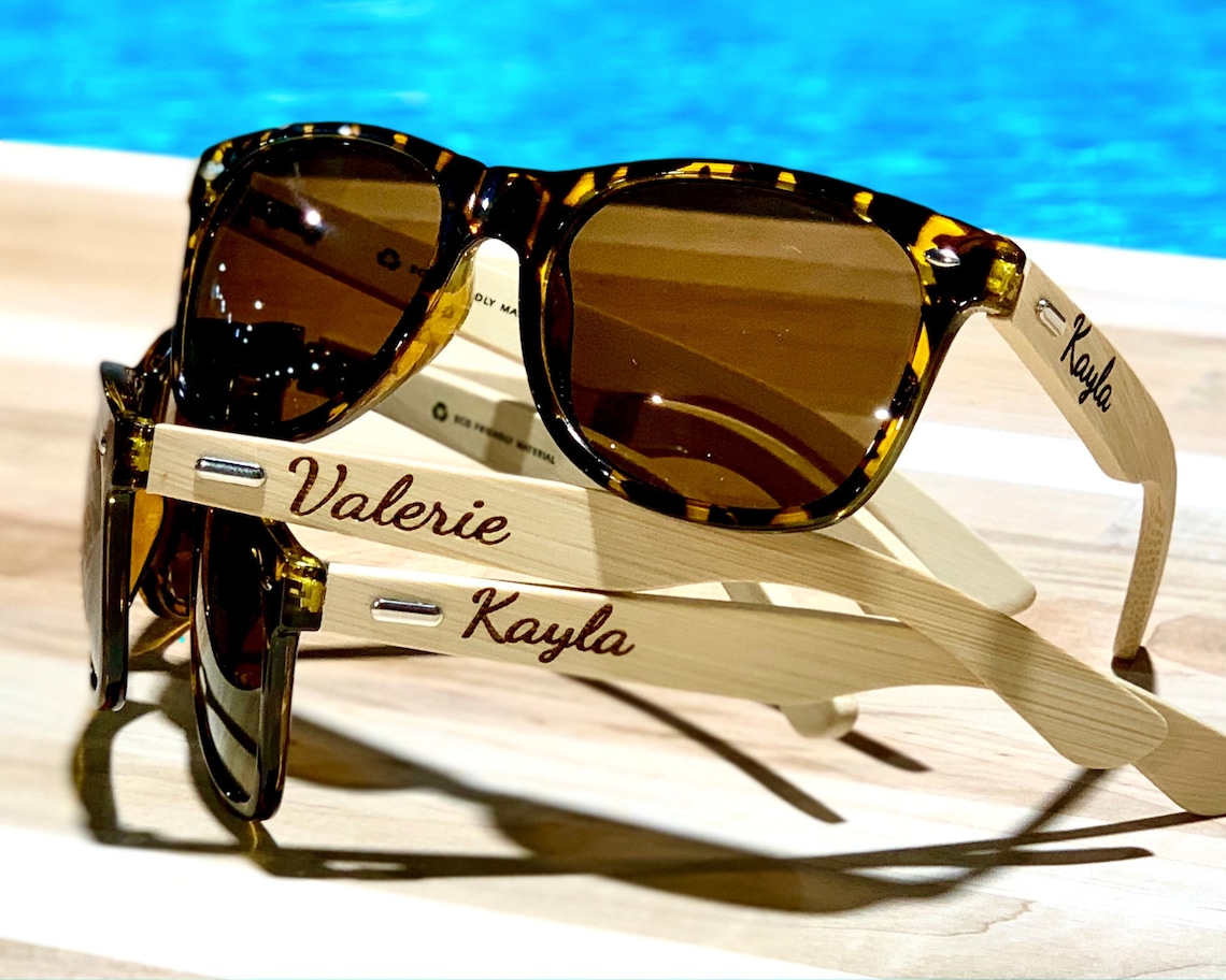Personalized Engraved Sunglasses for Women Custom Sunglasses - Etsy