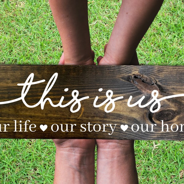 Our Story Sign - Etsy