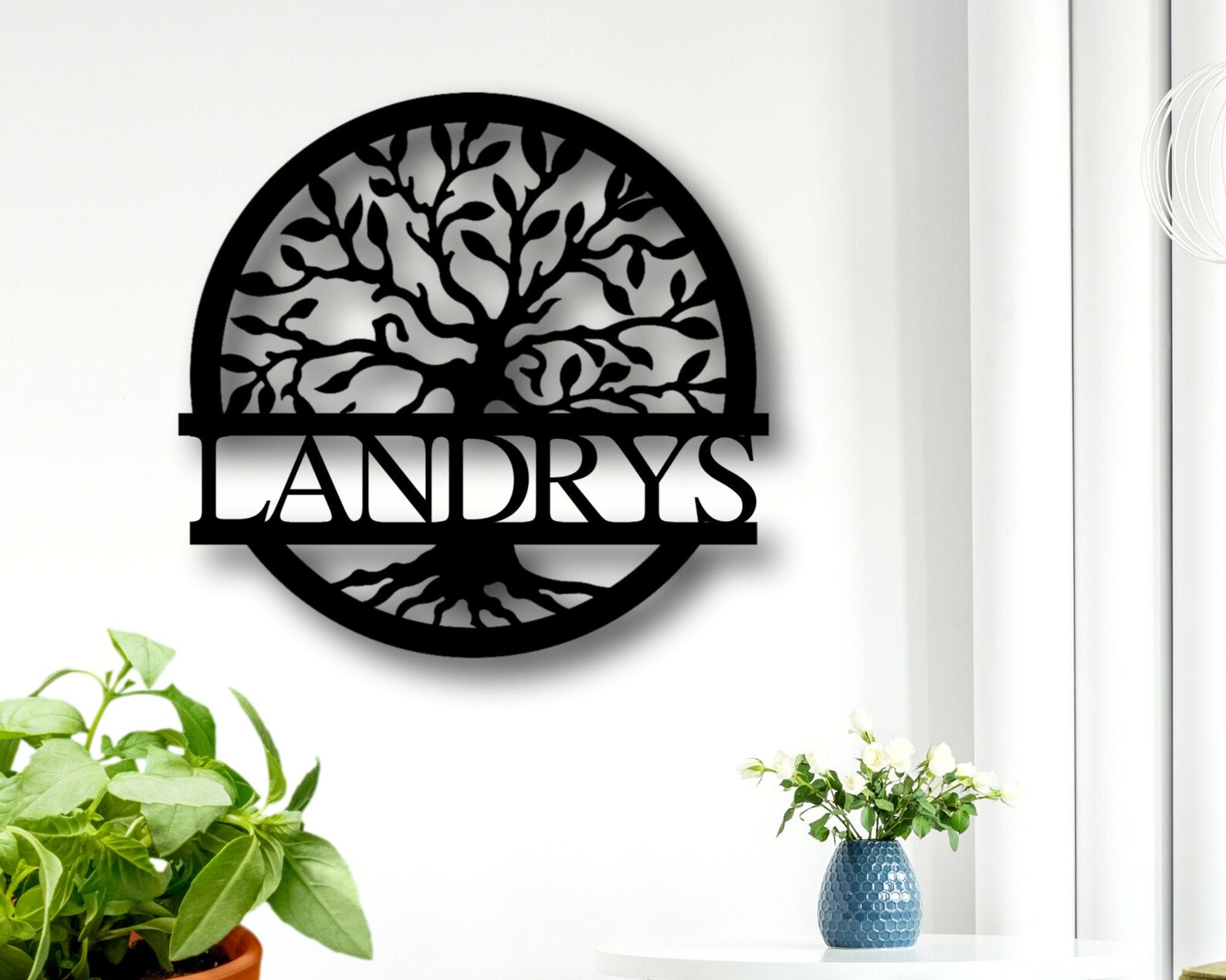 Custom Metal Name Sign Family Name Metal Sign Personalized - Etsy