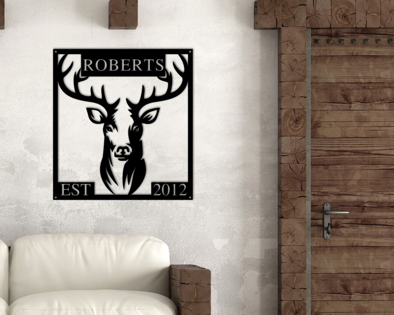 Custom Metal Hunting Sign-personalized Hunting Gifts-hunter | Etsy