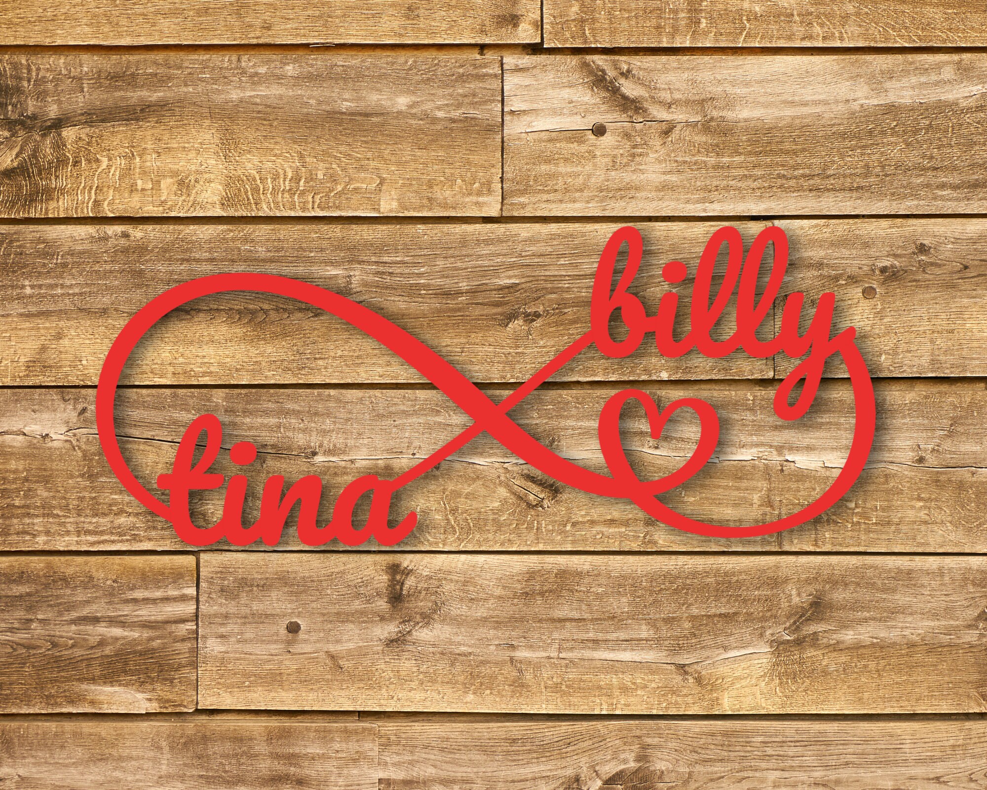 Personalized Metal Infinity Sign Anniversary Gift Newly - Etsy