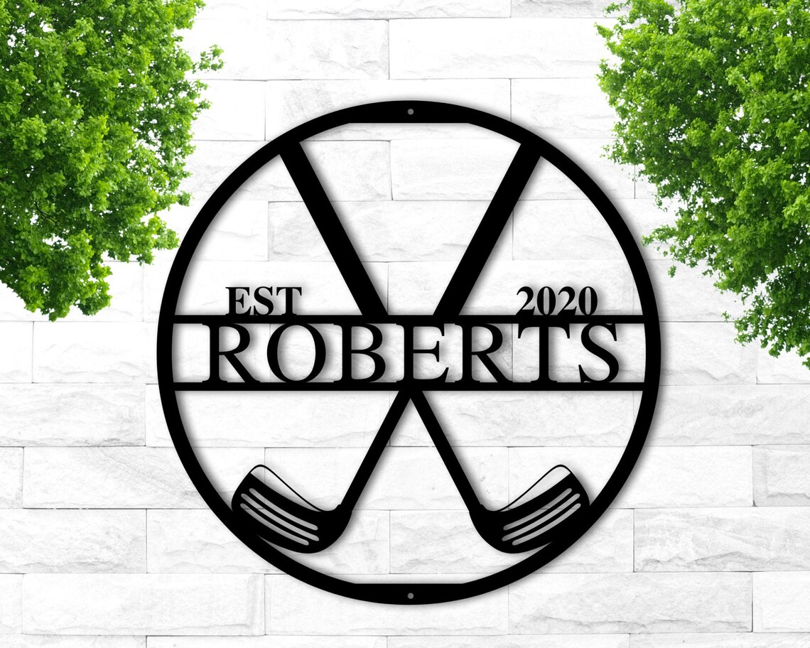 Custom Golf Metal Sign Personalized Golf Gifts for Men Golf | Etsy