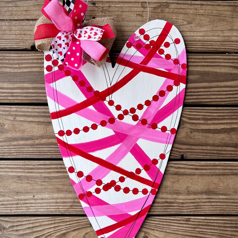 Valentine Door Hanger - Etsy