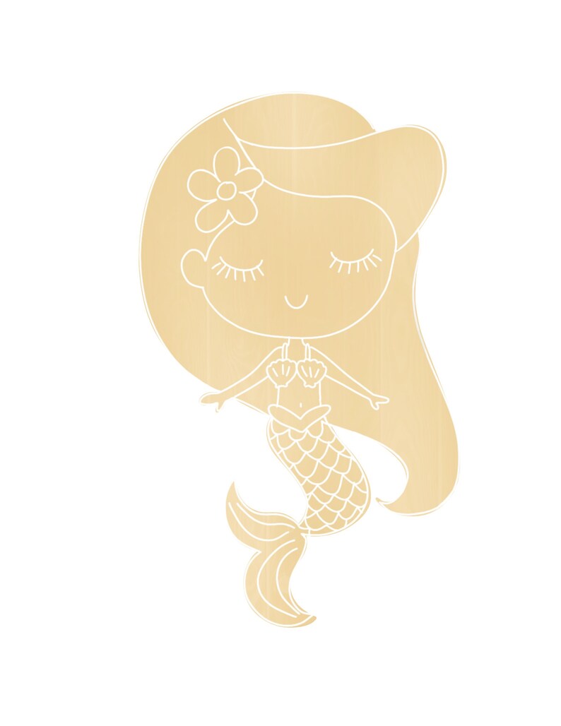 Mermaid Paint Kit Kids Paint Kit Paint at Home Kit Kids Art | Etsy