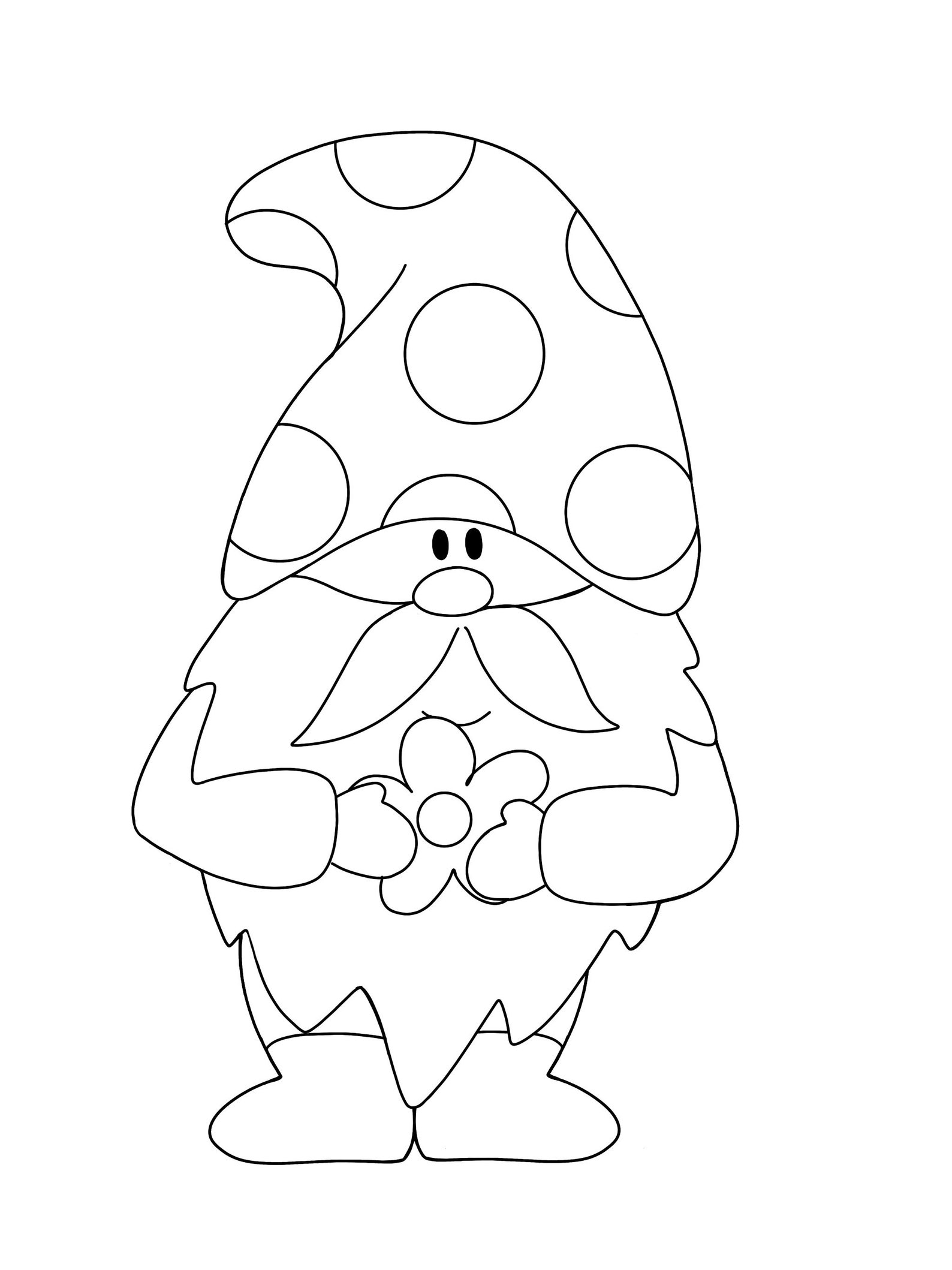 TEMPLATE Gnome Template Door Hanger Template DIY Door - Etsy