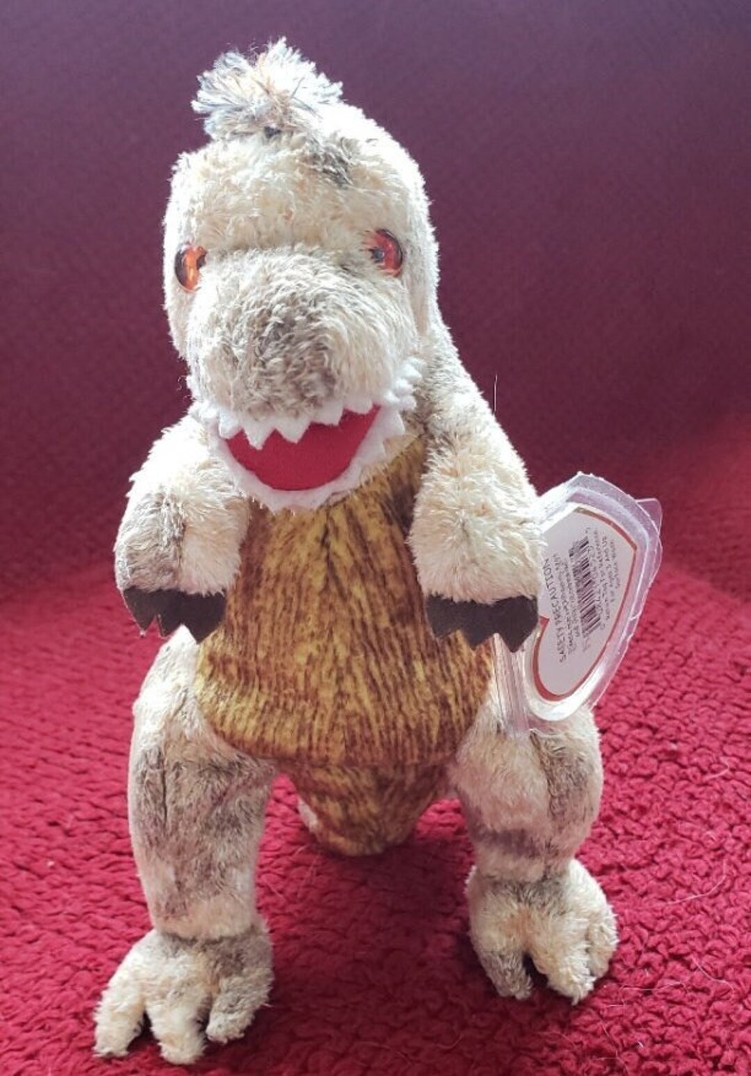 Ty Beanie Baby - TOOTHY the Tyrannosaurus Rex Dinosaur - Etsy