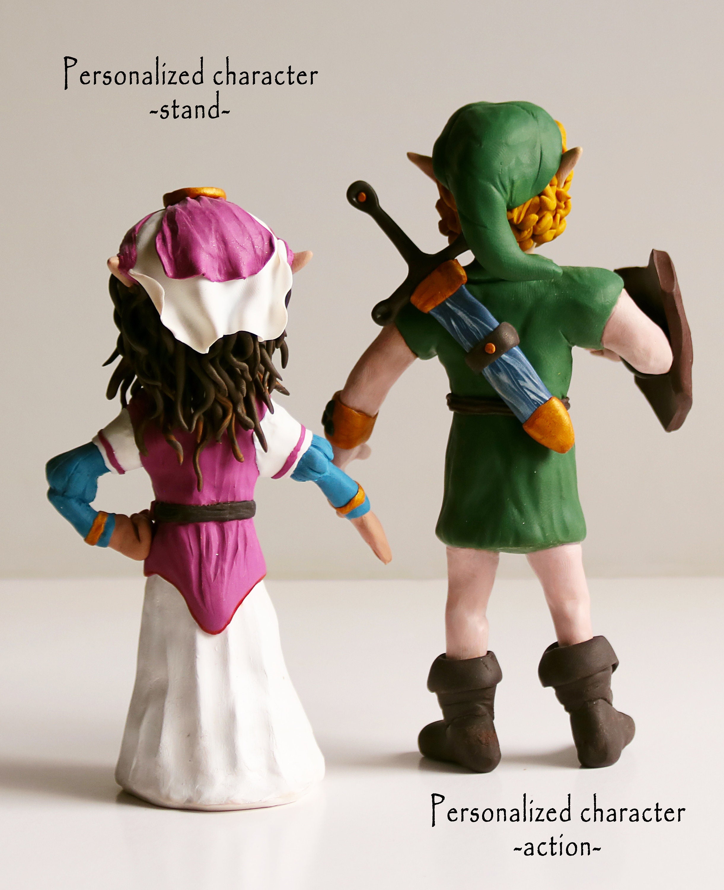 Personalized Character Portrait Figurine Handmade Custom - Etsy