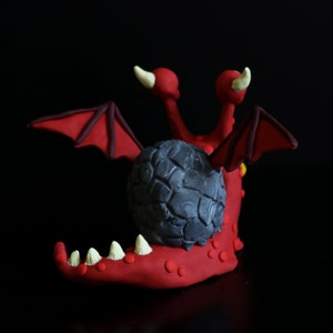 Dragon Snail on Fire! - Etsy