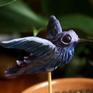 Animal Figures, Frog, Hummingbird, Salamander and Monkey, Totem ...