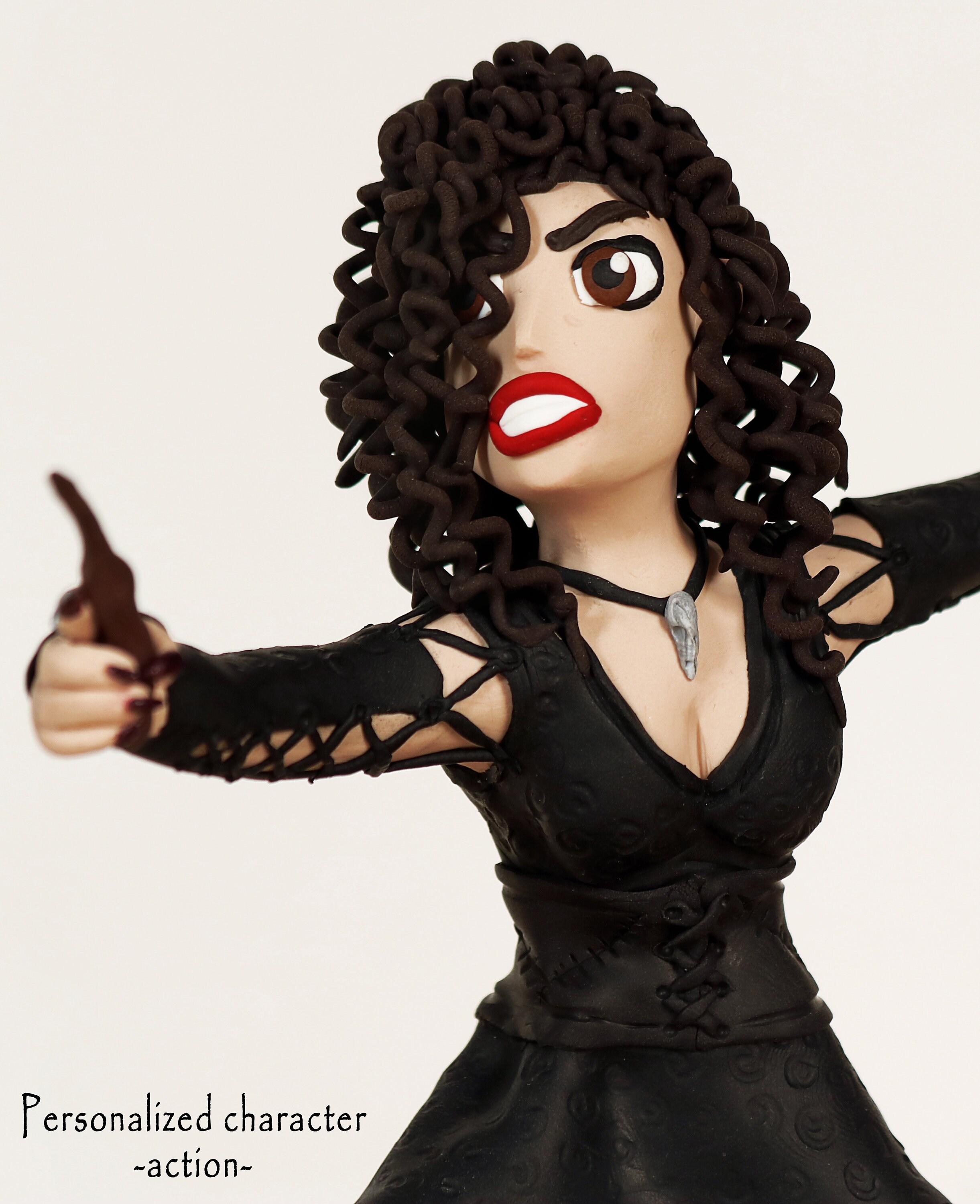 Personalized character Portrait figurine handmade custom | Etsy