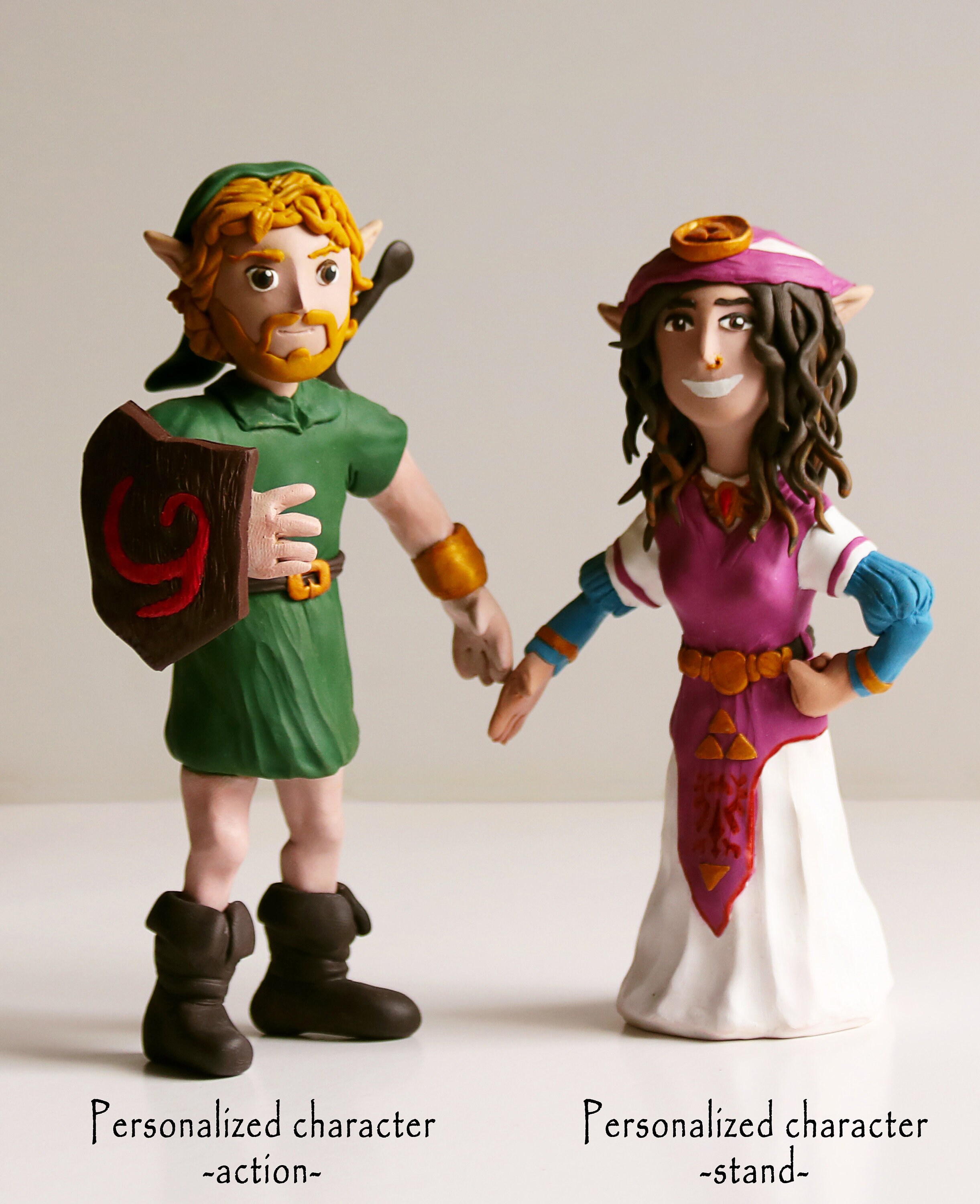 Personalized Character Portrait Figurine Handmade Custom - Etsy