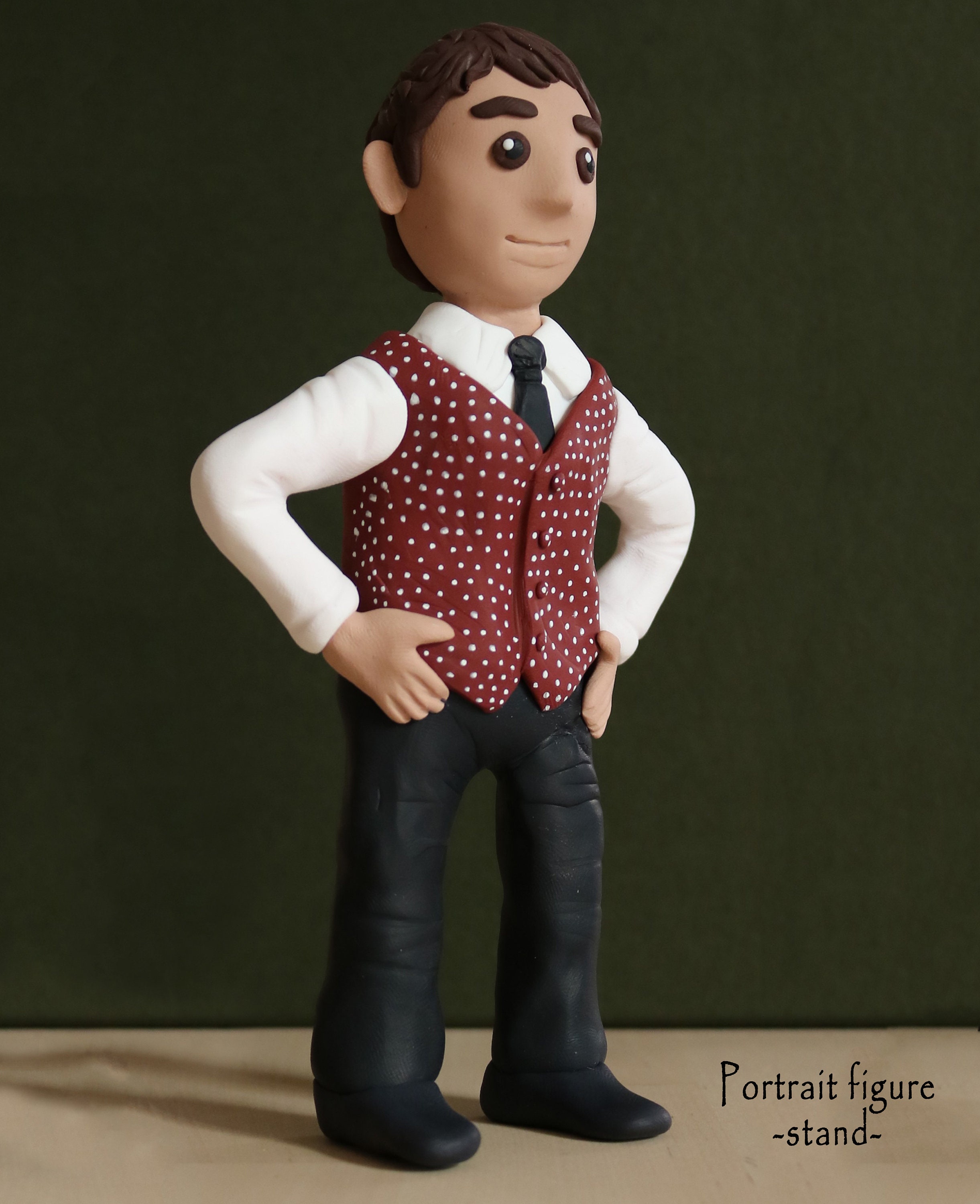 Personalized Character Portrait Figurine Handmade Custom - Etsy