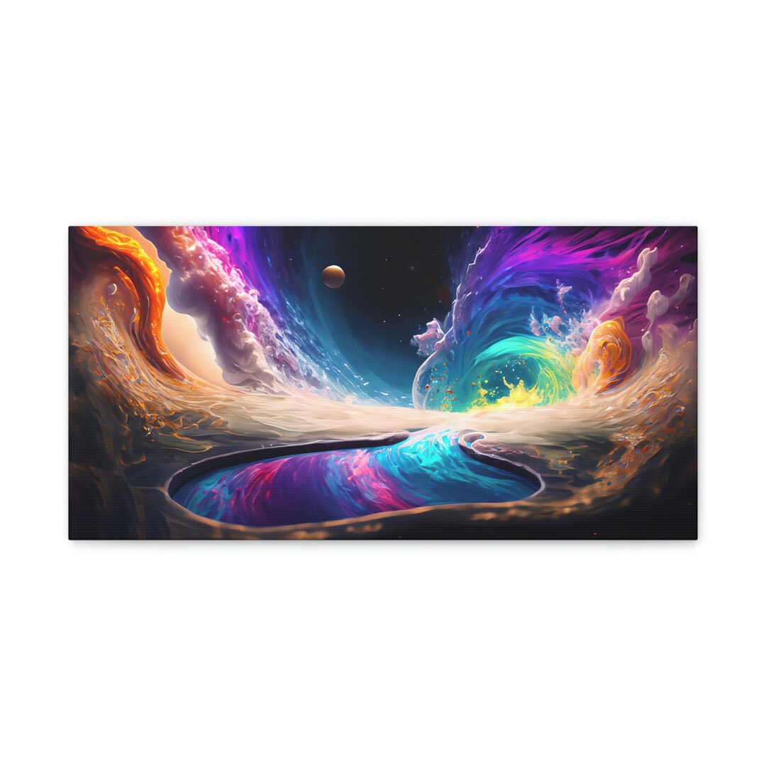 Cosmic Pool of Radiance- Canvas Gallery Wraps - Etsy