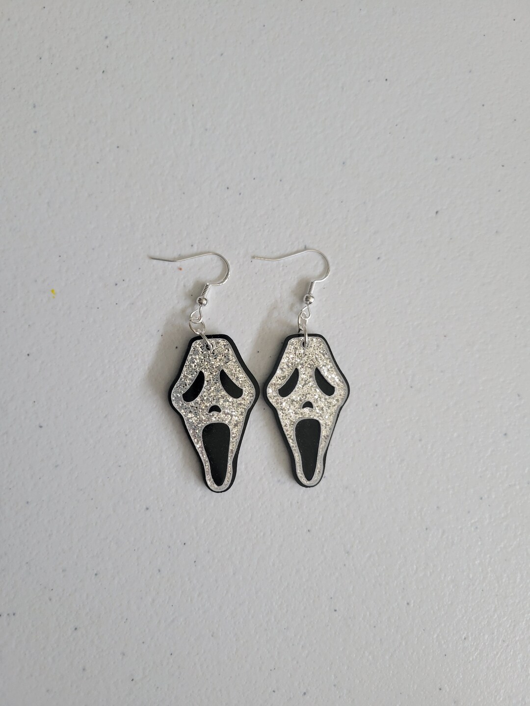 Scream Earrings Scream Ghostface Earrings Halloween Earrings Horror ...