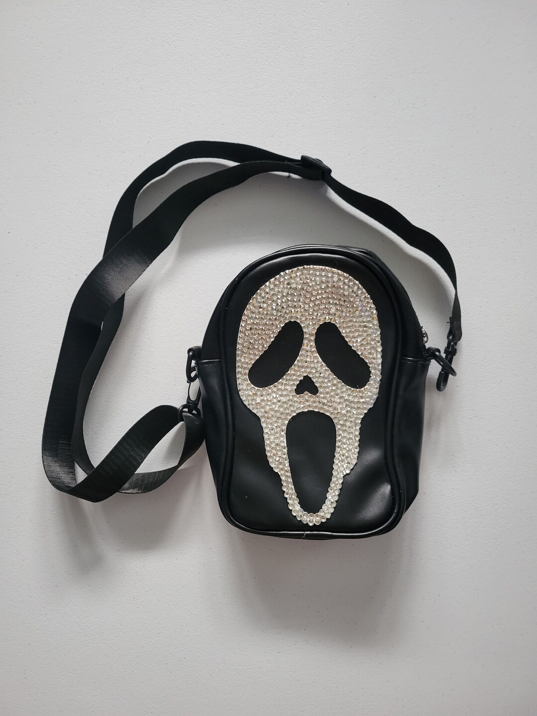 Ghostface Scream Purse Hand Jeweled Original Art Scream Bag - Etsy