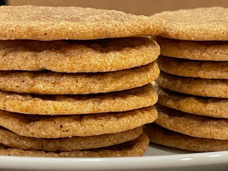Chewy Brown Sugar Cookies One Dozen Cookies - Etsy
