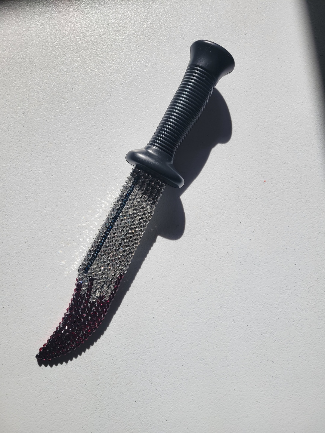 Ghostface Scream Knife Hand Jeweled Original Art Plastic Knife - Etsy