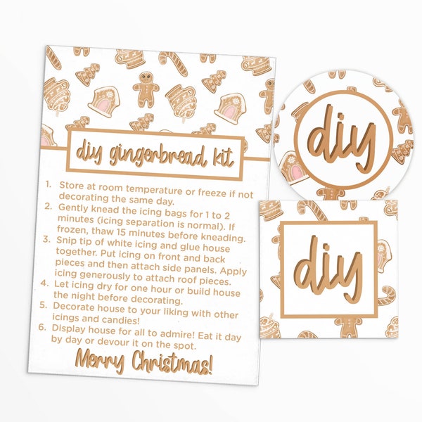 Gingerbread House Kit - Etsy