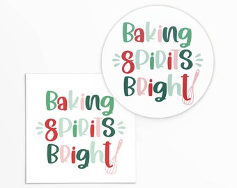 DIGITAL Baking Spirits Bright Cookies Baked Goods Neighbor - Etsy