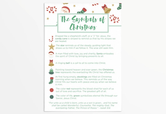 Meaning Of Christmas Symbols