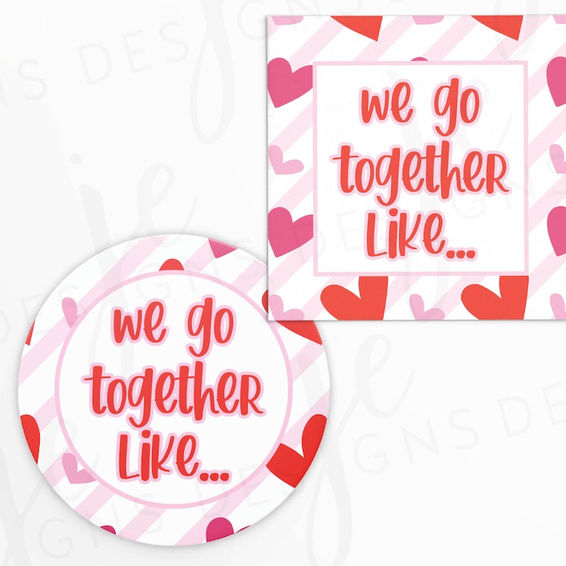 We Go Together Like - Etsy