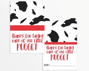 Thanks for teaching our little nuggets - Etsy.de