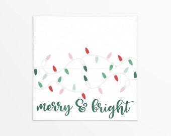 Christmas Treat Bag Topper | Etsy