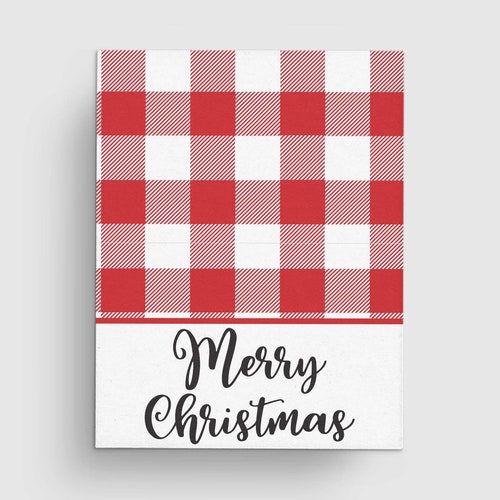 Christmas Cookie Treat Bag Topper/ Merry Christmas Printable - Etsy