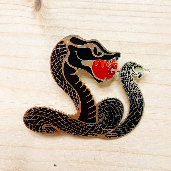 Snake Pin - Etsy