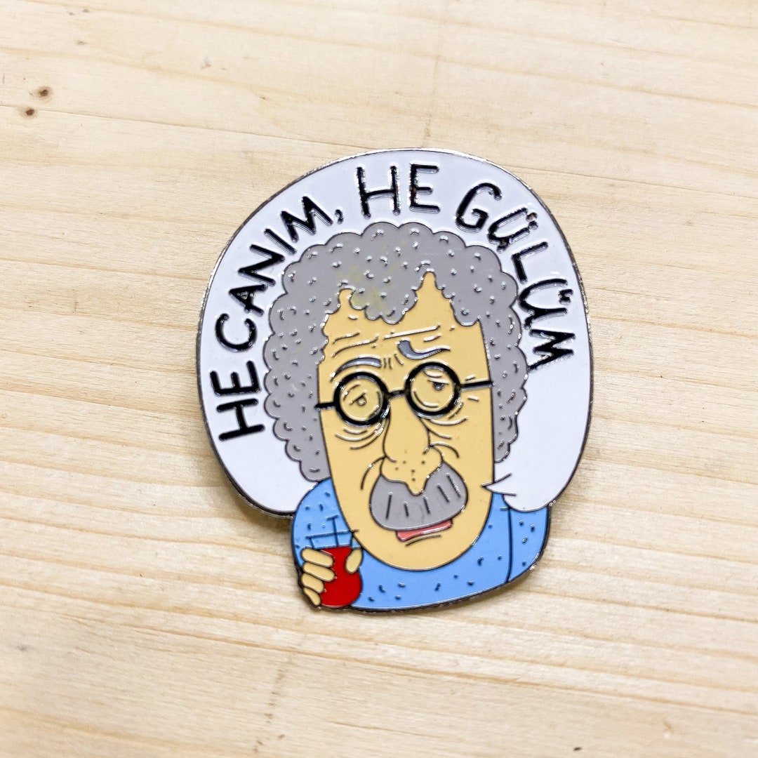 Metal Old Man Pin Special Pin Minimalist Limited Edition - Etsy