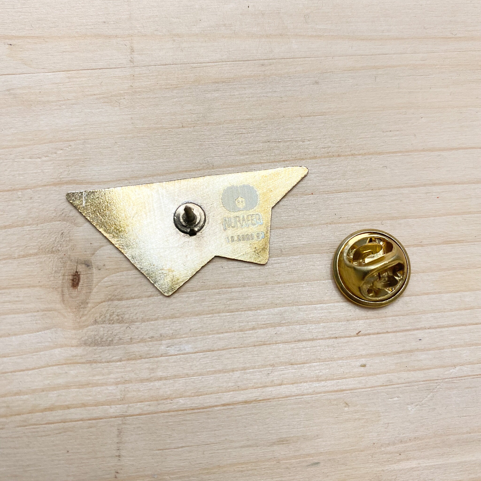 Paper Airplane, Metal Pin, Handmade, Special Pin, Minimalist, Limited ...
