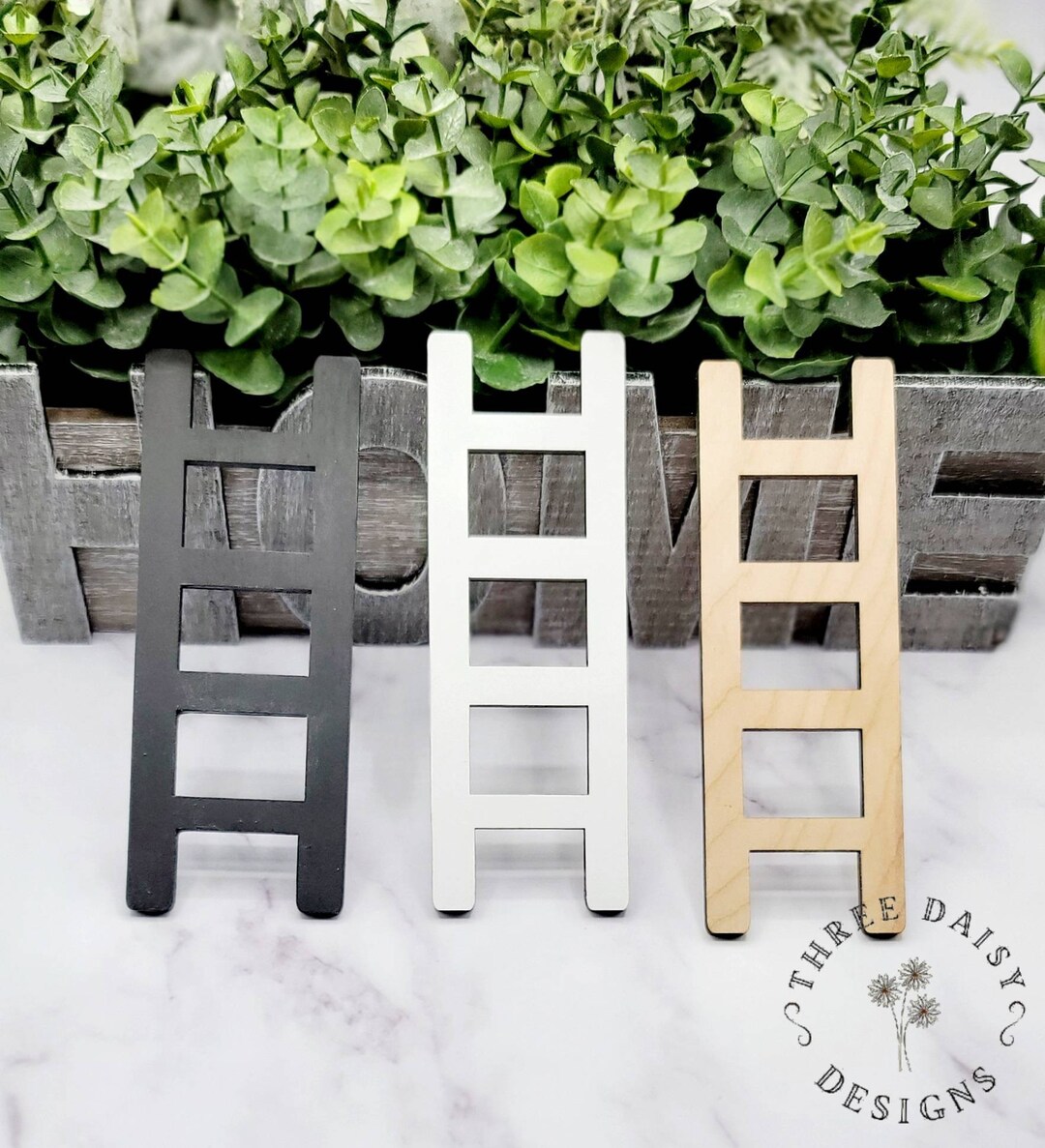 Mini Ladder / Tiered Tray Decor / Ladder for Tiered Trays / Home Decor ...