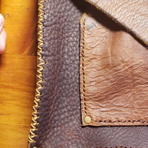 Rustic Leather Purse - Etsy