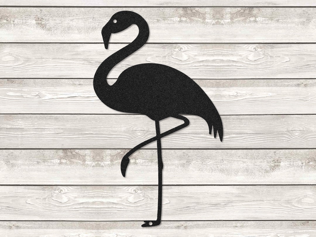 Flamingo Metal Sign, Flamingo Decor, Flamingo Gifts, Outdoor Patio ...