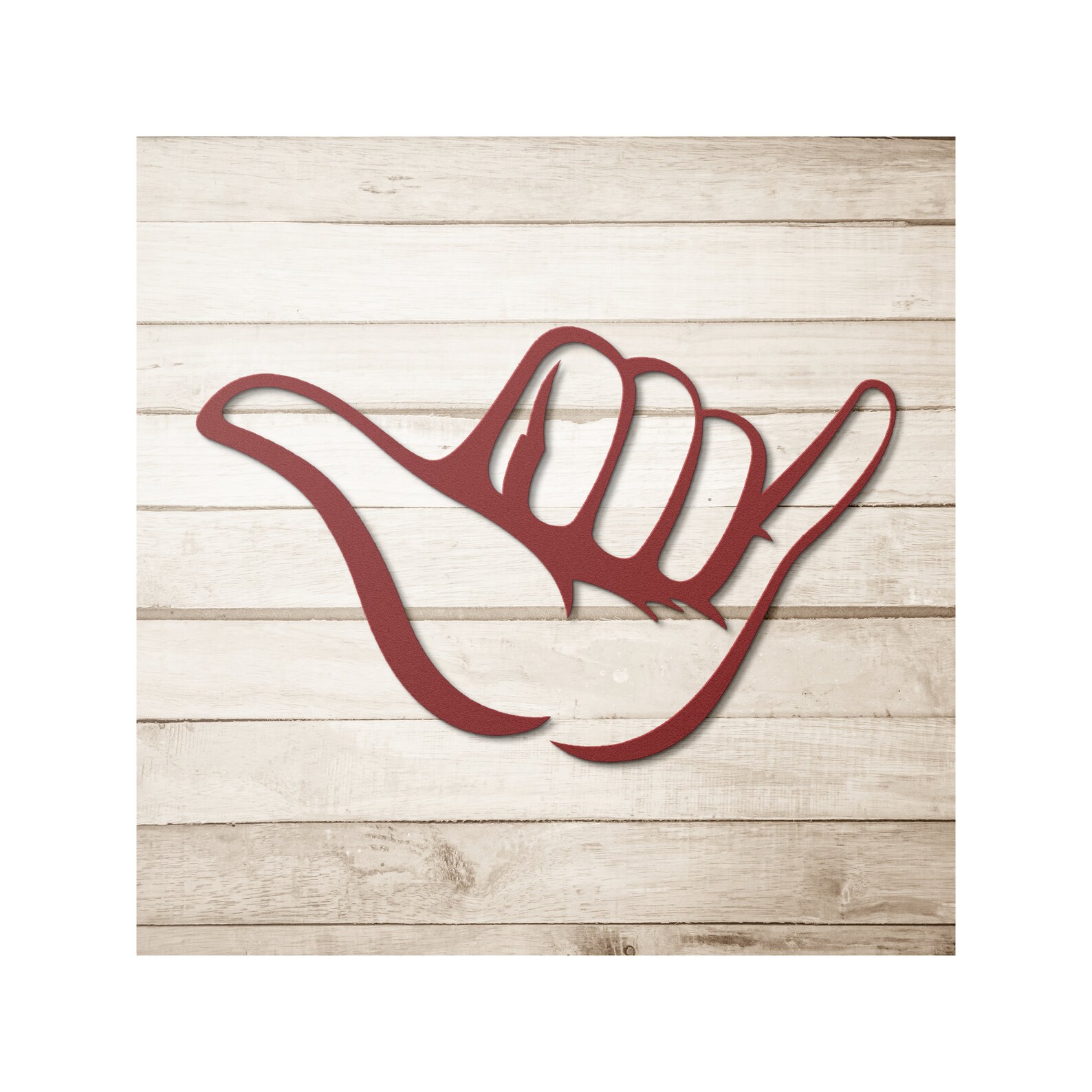 Hang Loose Sign Metal Shaka Wall Art Surf Sign Surf Metal - Etsy