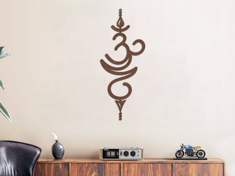 Om Wall Art Om Sign Metal Om Symbol Wall Decor Om Wall - Etsy